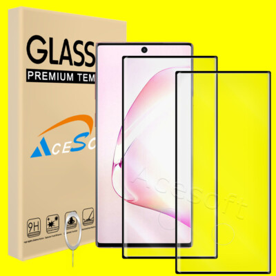 For Samsung Galaxy Note 10 Plus 5G 3D Full Cover Tempered Glass Screen ...