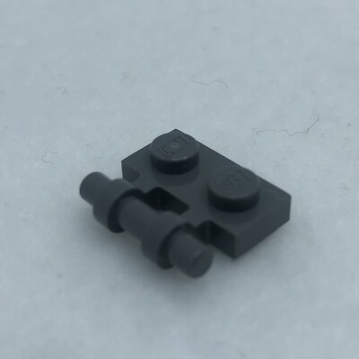 LEGO 2540 Dark Gray Plate, Modified 1 x 2 W/ Bar Handle on Side - Free ...