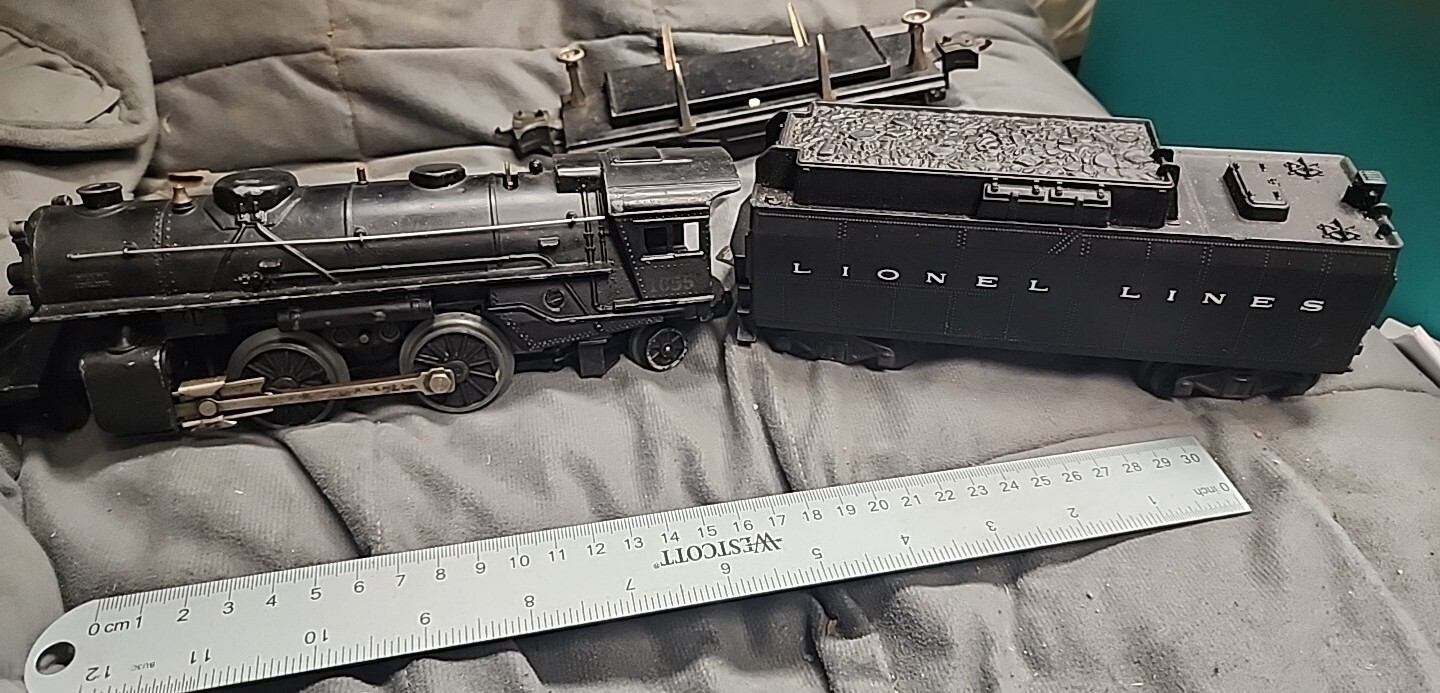 Lionel 2-4-2 Columbia No. 1655 Locomotive with Coal Box Car Untested | eBay