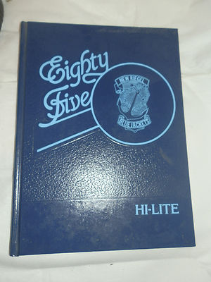 1985 NEW RIEGEL OH HIGH SCHOOL YEARBOOK Annual HI-LITE | eBay