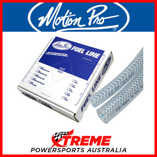 Motion Pro 08-120009 MP Braided Vinyl Fuel Line 3/16" ID X 25 Ft | eBay