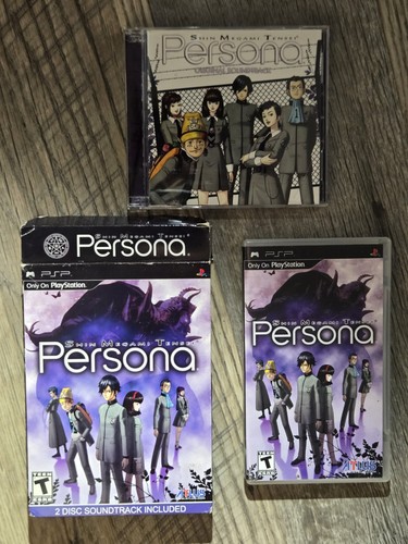 Shin Megami Tensei: Persona 1 Collector's Edition w/ Soundtrack (PSP ...