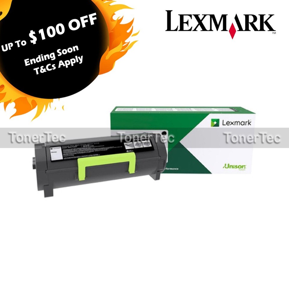 Lexmark 503H HY BLACK Toner for MS310dn/MS312dn/MS415dn/MS510dn/MS610dn ...