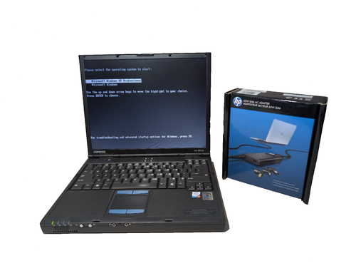 Vintage COMPAQ EVO N610C | PENTIUM 4 512MB RAM 40GB HDD | Win 98 & XP ...