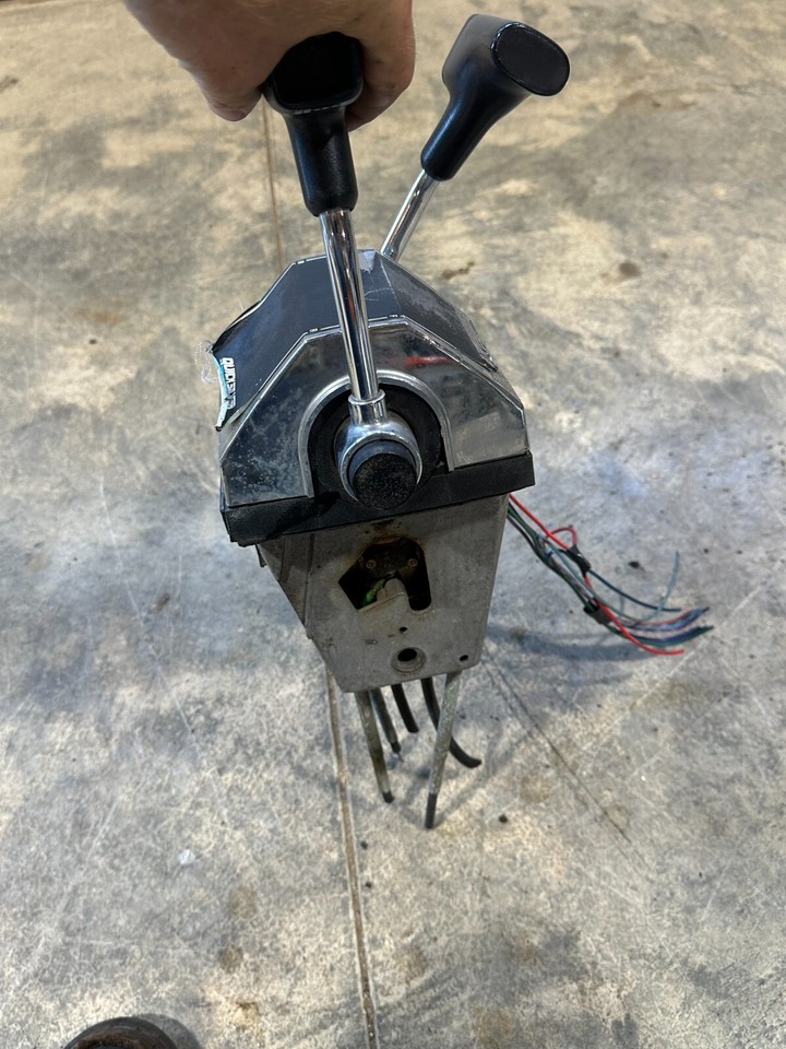 quiksilver twin engine shifter top mount mercruiser marine FRESH WATER ...