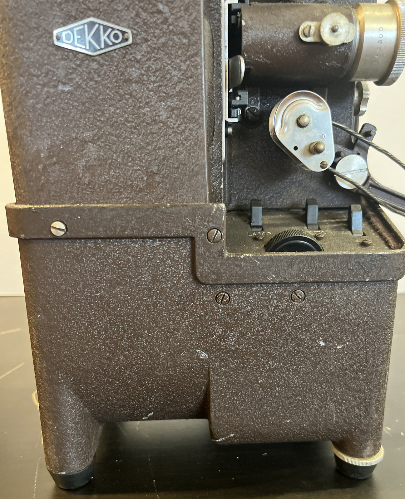 V.Rare Vintage 1950s Dekko 126A 16mm Cine Film Projector Dallmeyer Lens ...
