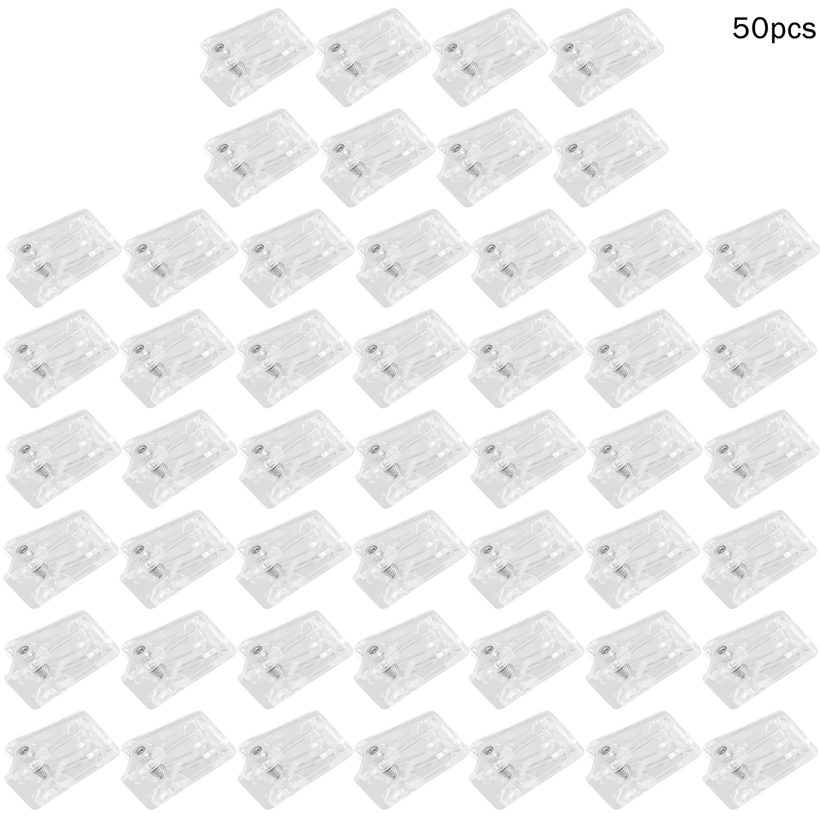 Sticky Clips Hanging Self Paper Plastic Clear Single Sided Flag | eBay