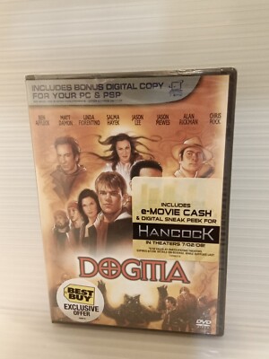 DVD Dogma Kevin Smith Matt Damon Ben Affleck Salma Hayek NEW SEALED ...