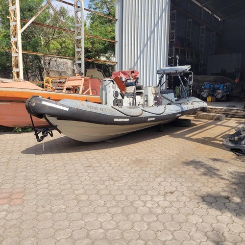 Pecific 22 Semi Inflatable Fast Rescue boat without Motor and Jet ...