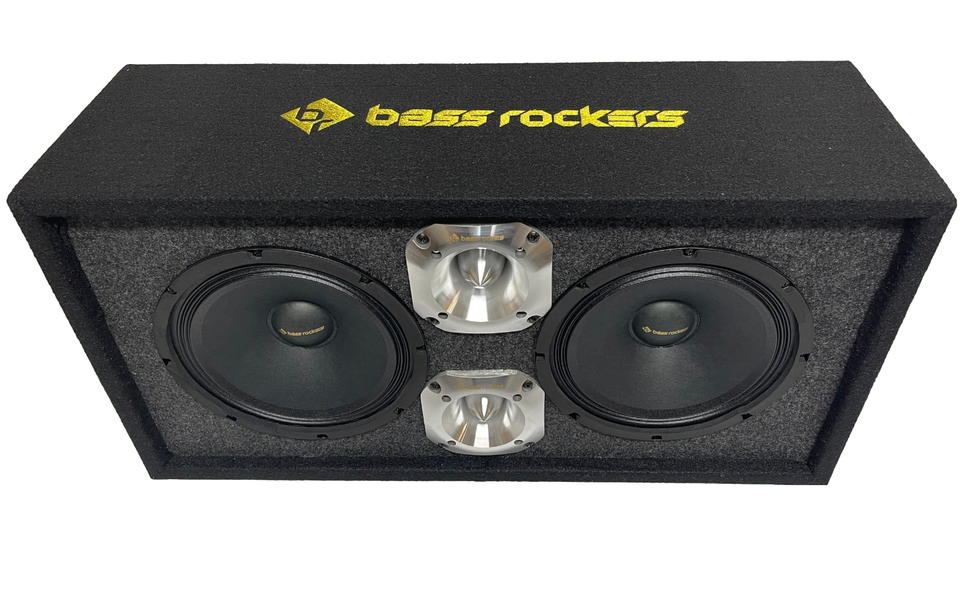 Bass Rockers 8" Loaded Chuchero Box 1200W W/ 2x8" Speakers 2x4 ...