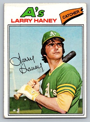 1977 TOPPS BASEBALL LARRY HANEY #12 A114 | eBay