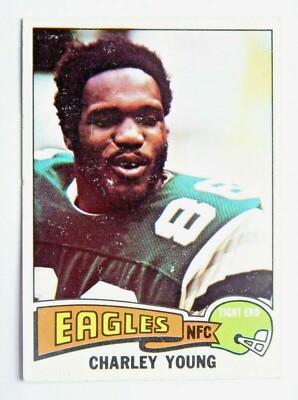 Charley Young #390 Topps 1975 Football Card (Philadelphia Eagles) G | eBay