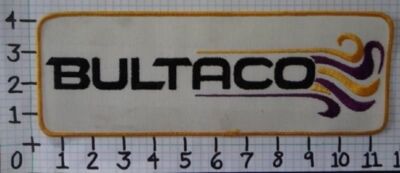 Vintage NOS Bultaco Motorcycle Patch 004 441 | eBay