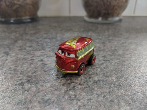 Disney Pixar Cars Mini Racers Rusteze Wrap Filmore | eBay