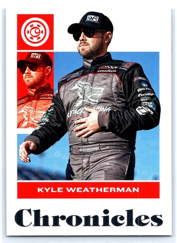 2022 PANINI CHRONICLES NASCAR RACING #3 KYLE WEATHERMAN CHRONICLES Mint ...