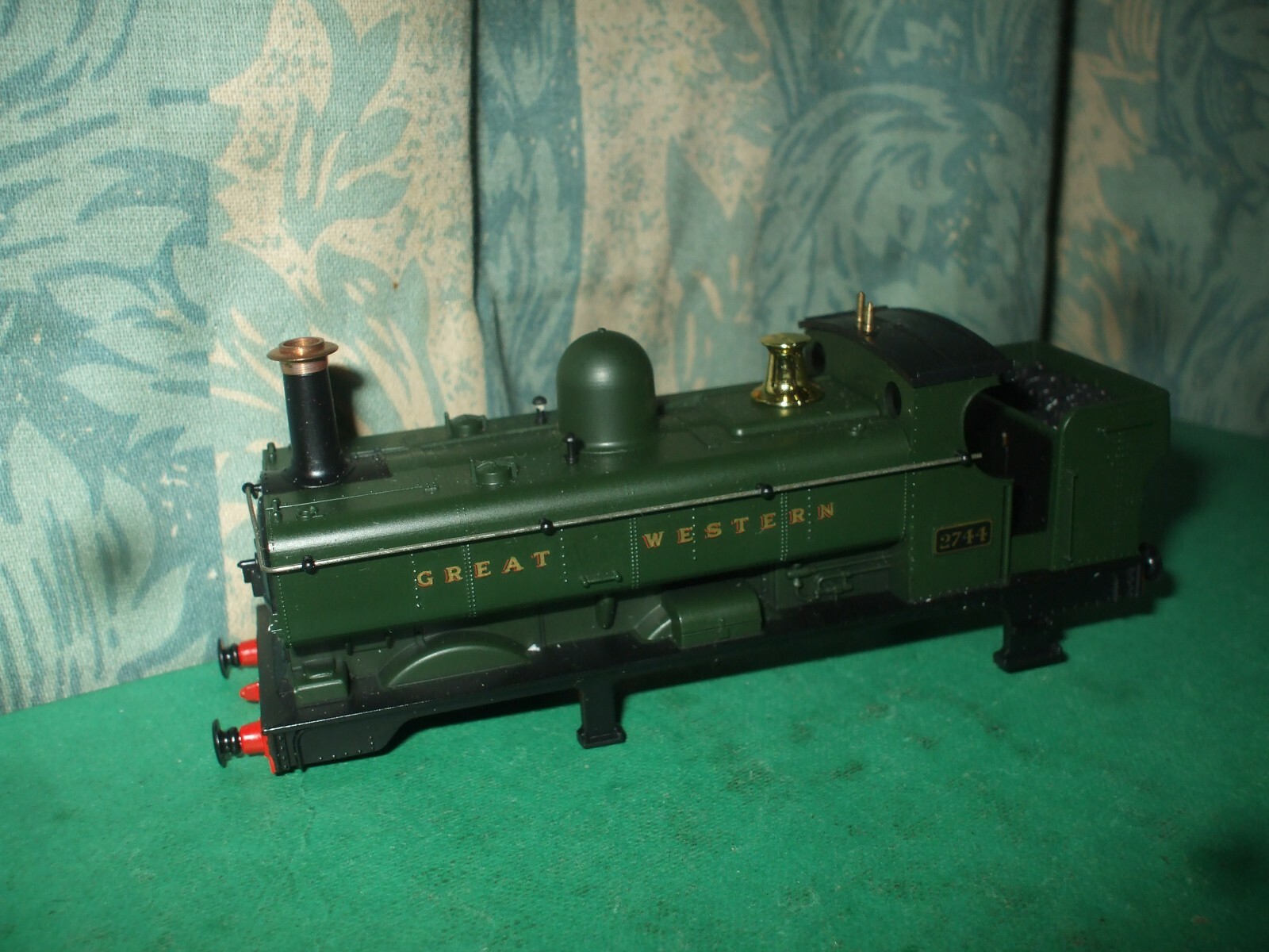 HORNBY GWR 27XX OPEN CAB PANNIER TANK GREEN LOCO BODY ONLY - No.1 | eBay UK