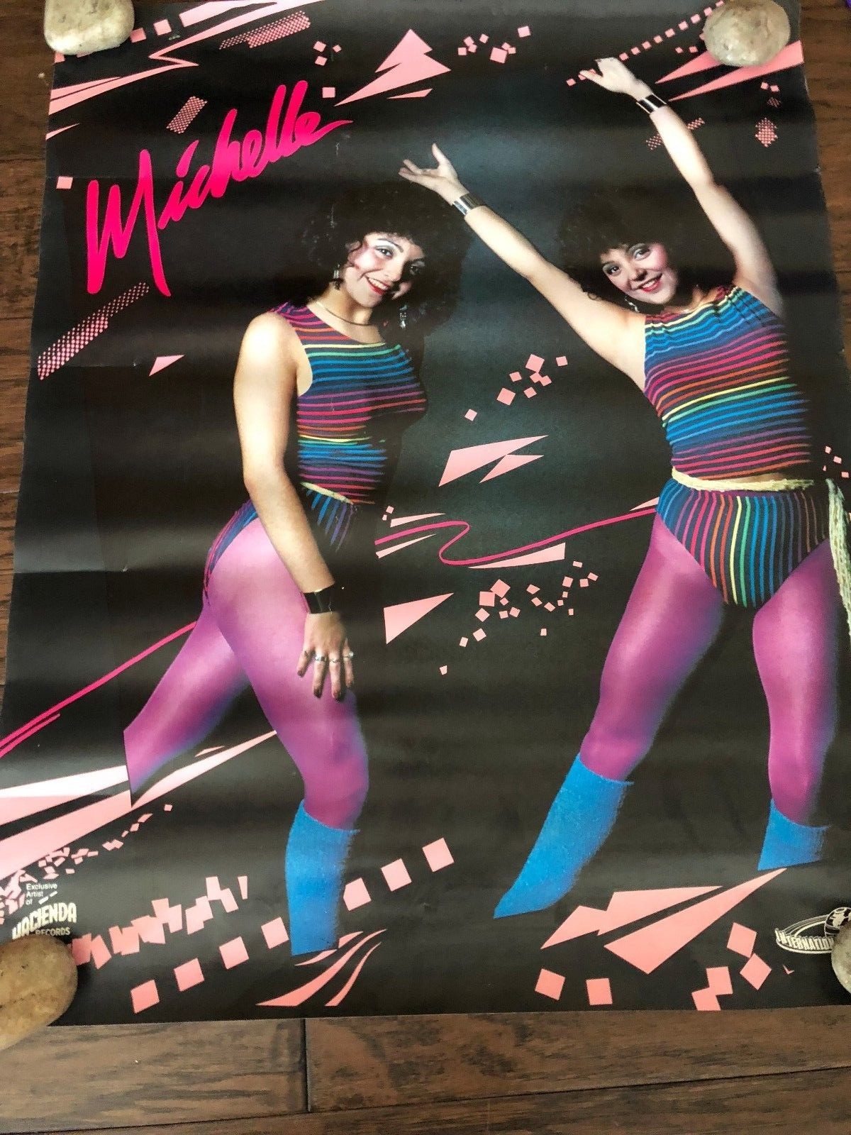 MICHELLE POSTER 22" X 34" TEJANO POP VINTAGE | eBay