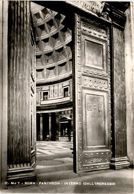 Rome, Pantheon, Lozzi Editore Roma, photography, travel, memento ...
