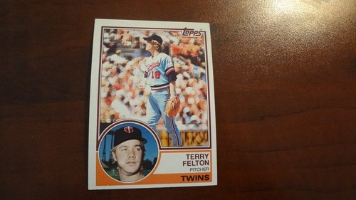 1983 TOPPS # 181 TERRY FELTON BASEBALL CARD | eBay
