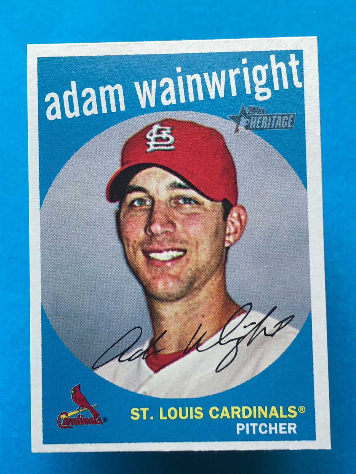 2008+Topps+Heritage+-+%23433+Adam+Wainwright for sale online | eBay
