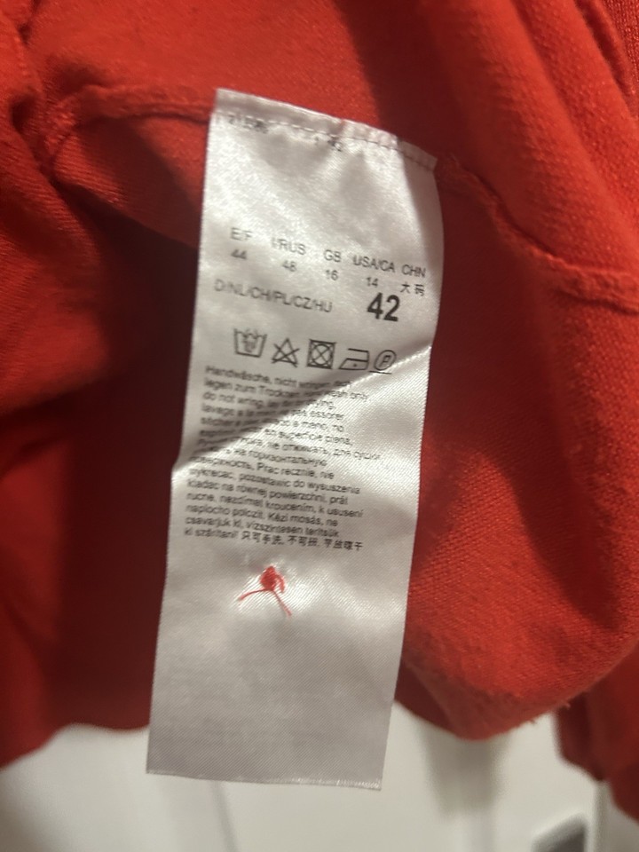 Betty Barclay Jumper Size 16 Red In Very Good Used Condition | eBay UK