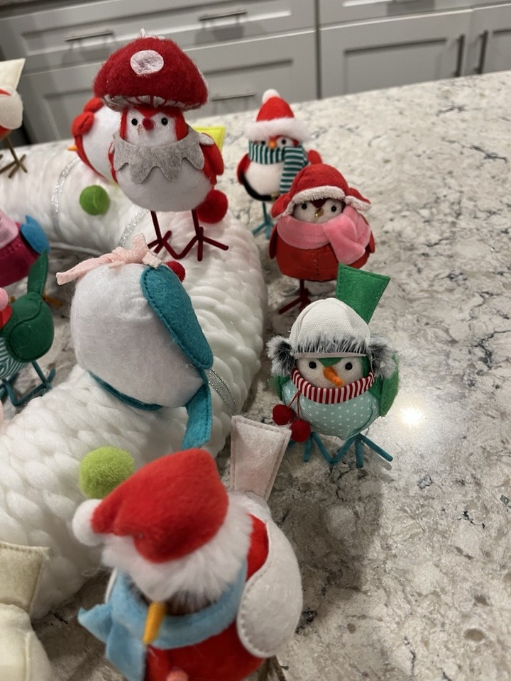 Target Wondershop Lot of 21 Christmas Birds Miniature Size 4 Inches ...