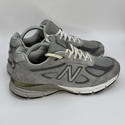 New Balance 990v4 Made in USA Gray Castlerock Suede M990GL4 Men's Size 7 D | eBay