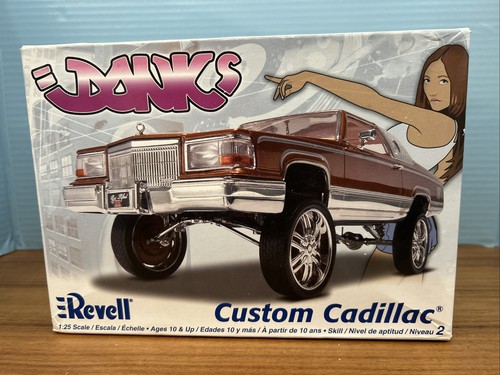 Donk’s Custom Cadillac. Revell Kit # 85-2055. 1/25 Scale. Sealed Bags ...