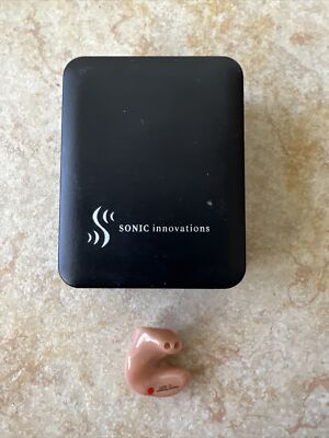 Sonic Innovations Argosy Passport LEFT Ear ITE Hearing Aid w/ Case ...