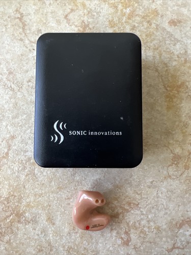 Sonic Innovations Argosy Passport LEFT Ear ITE Hearing Aid w/ Case - FREE SHIP! | eBay