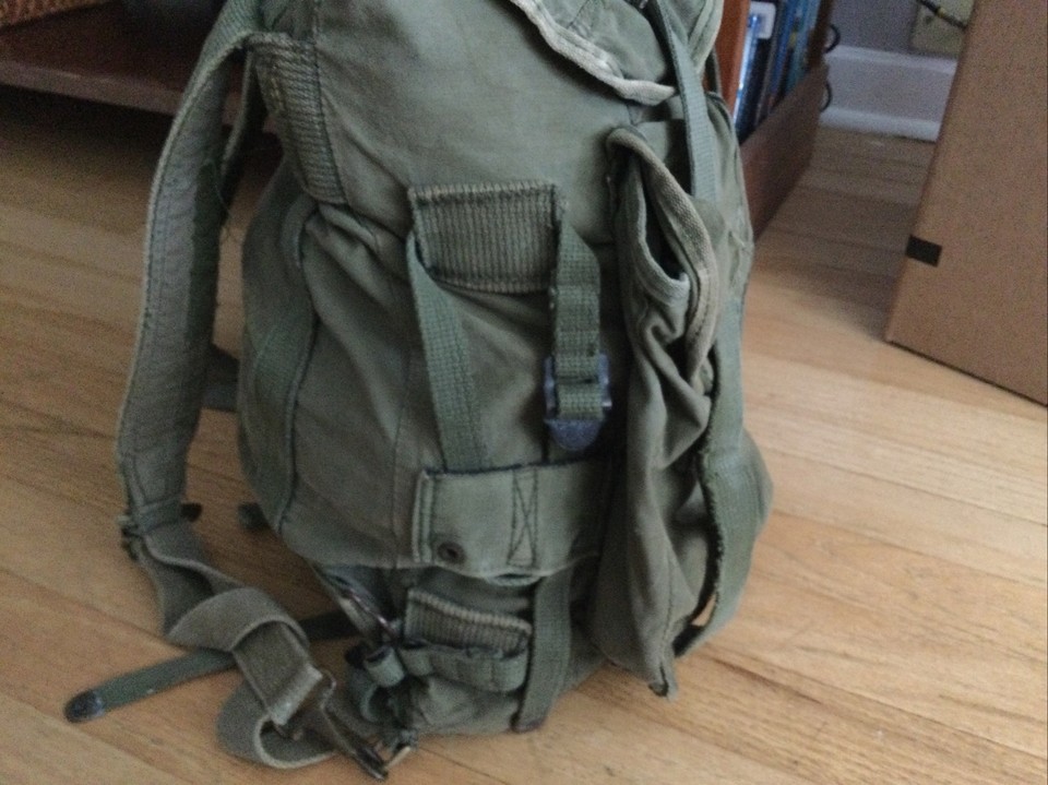 Original Vietnam War USGI USMC ARVN Rucksack Ranger Canvas Backpack | eBay