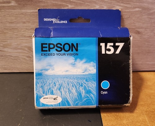 Genuine Epson 157 Cyan Ink T157220 for Stylus Photo R3000 OLD STOCK NEW ...