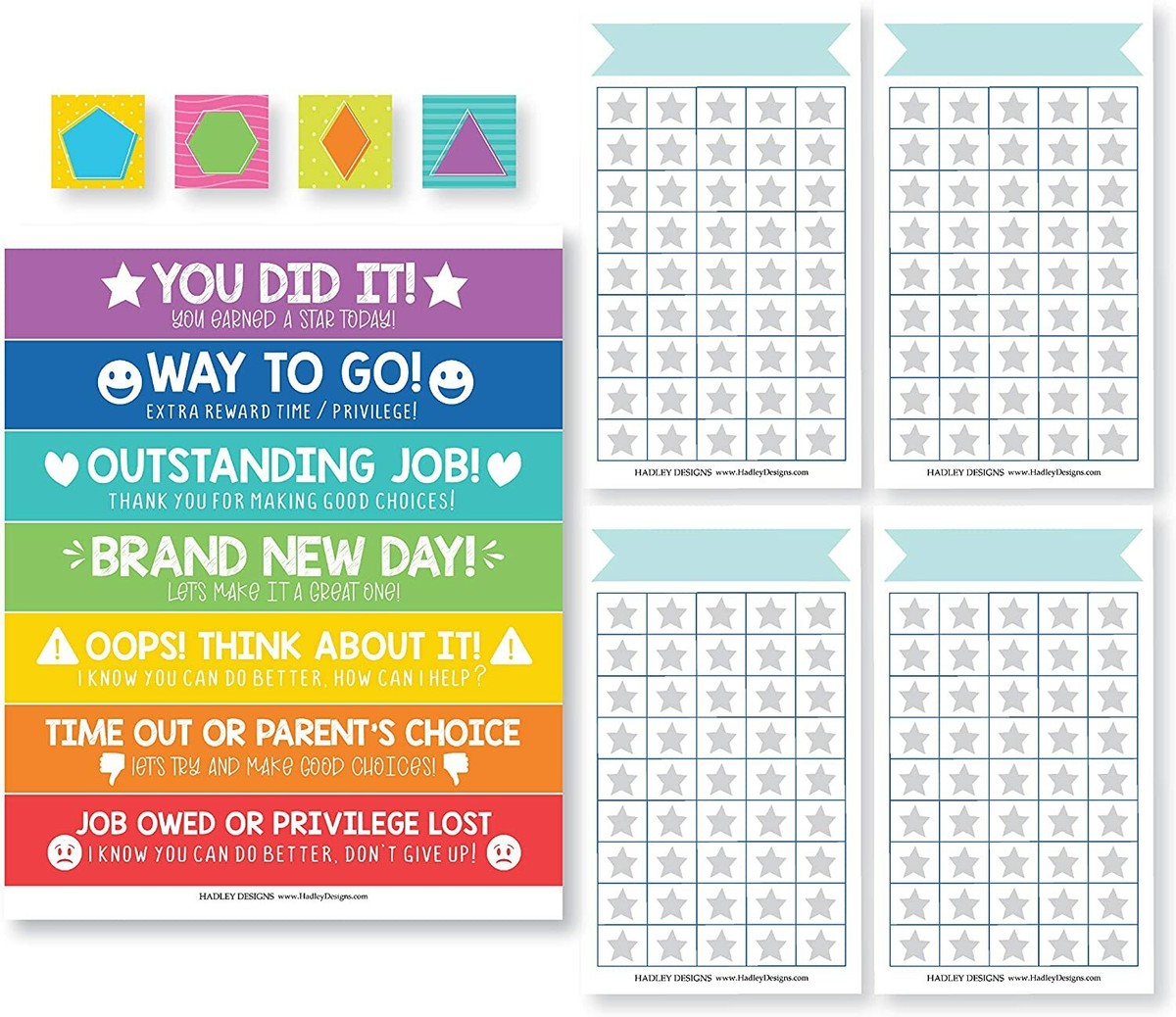 Good Job Sticker Chart Review | Learning Resources Good Job Reward