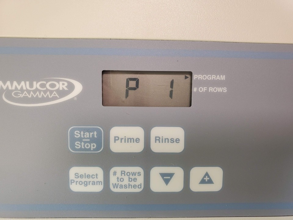 Immucor Gamma Cell Washer 6510/8441-11 +Blood Screening Incubator P2 ...