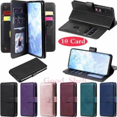 For Xiaomi Redmi Note 9s 9 8 Pro 10 Pro Flip Leather Wallet Card Slot ...