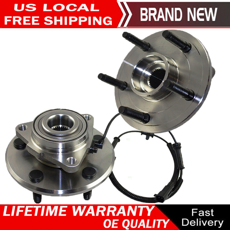 (2) Front Wheel Bearing Hub for 2006 2007 2008- 2009 Dodge Ram 1500 w ...