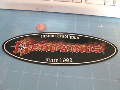 HEAD WINDS Sticker / Decal OLD STOCK ORIGINAL | eBay