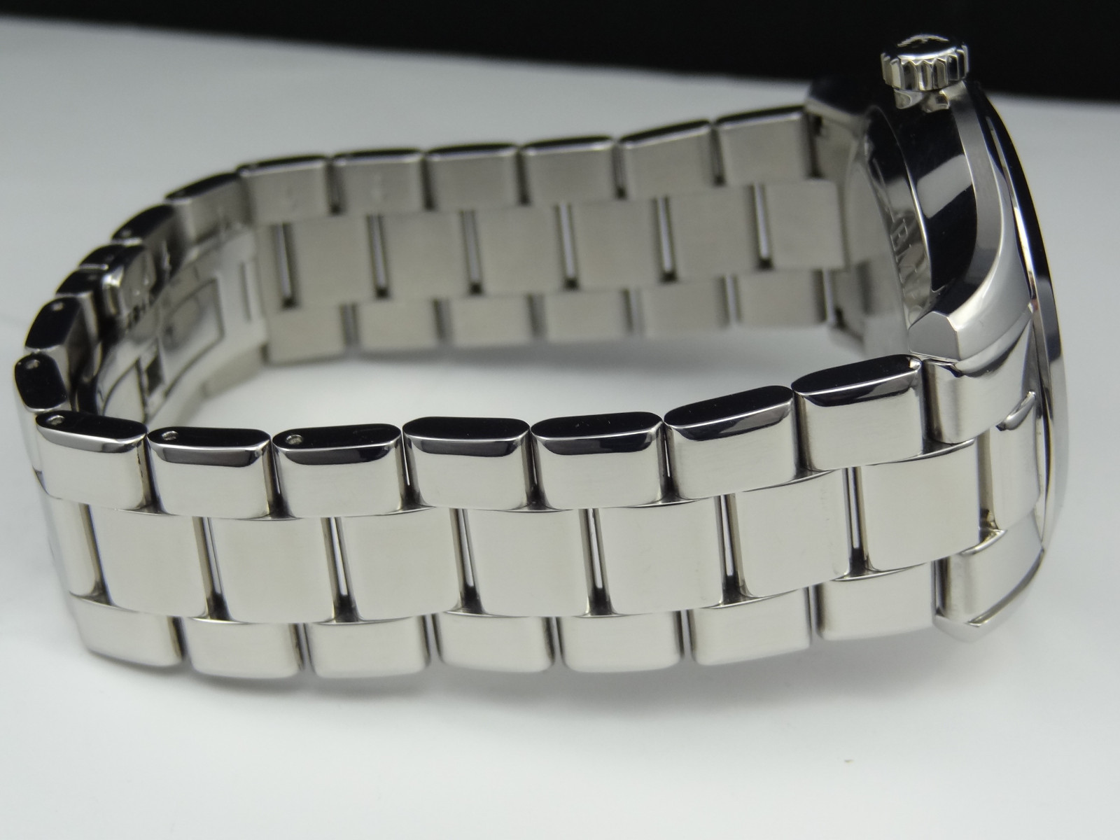 Emporio Armani AR4647 Meccanico Automatic Silver Stainless Steel Mens ...