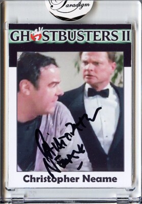 -GHOSTBUSTERS II- Christopher Neame Signed/Autograph/Auto Certified ...