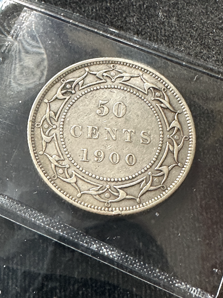 1900 Coin Mart Graded Newfoundland ¢50 Fifty Cent**VF-30** | eBay