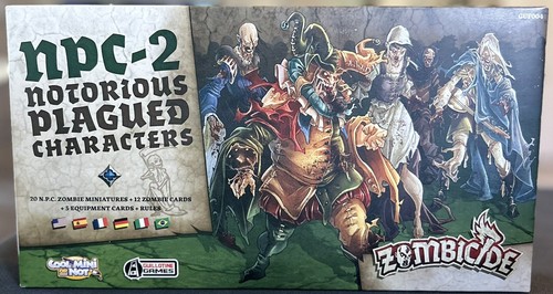 Zombicide Black Plague NPC-2 Notorious Plagued Characters (GUF004 ...
