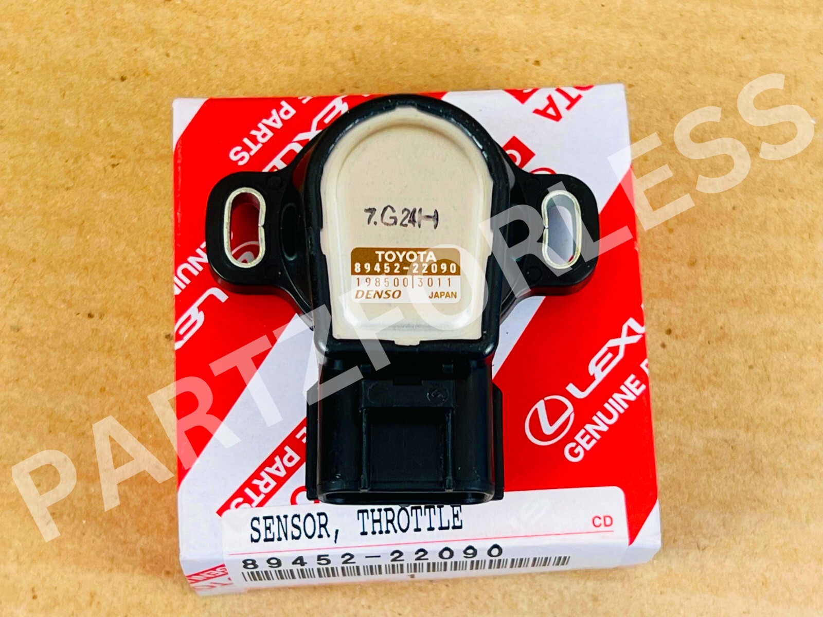 89452-22090 TOYOTA GENUINE SENSOR THROTTLE POSITION 8945222090 NEW OEM ...