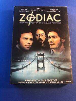 Zodiac (DVD) w/Mark Ruffalo ……Widescreen…………Excellent Condition ...