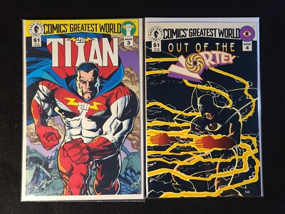 Comics' Greatest World Week 3 & 4 Titan & Vortex Dark Horse 1993 NM | eBay