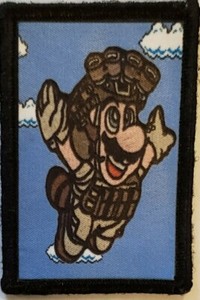 Tactical Mario Bros Patch Tactical Army Military Flag USA | eBay