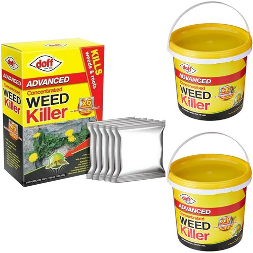 Extra Strong Weedkiller Doff Advanced Concentrated Weed & Roots Killer ...