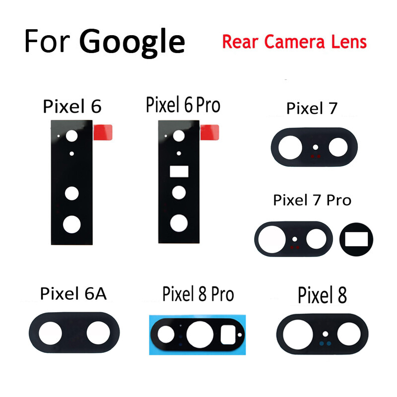Rear Back Camera Lens Glass For Google Pixel 6 6A 6Pro Pixel 7 7A 7Pro ...