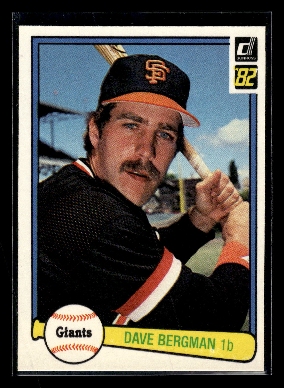 1982 Donruss Baseball #146 Dave Bergman "Set Break" Mint San Francisco Giants | eBay