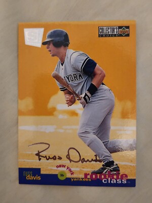 Russ Davis 1994 UD Collector's Choice SE Silver Signature ROOKIE Class ...