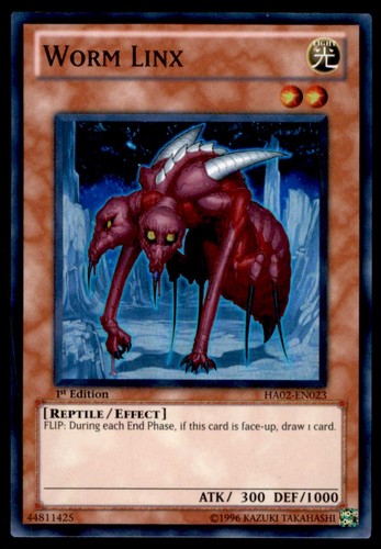 Yu-Gi-Oh! Worm Linx #HA02-EN023 1st Edition Near Mint | eBay